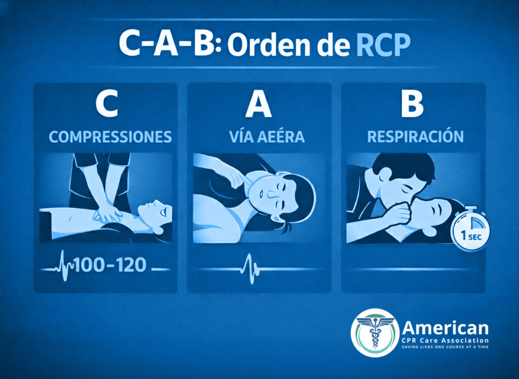 Capítulo 3: RCP - C-A-B - American CPR Care Association